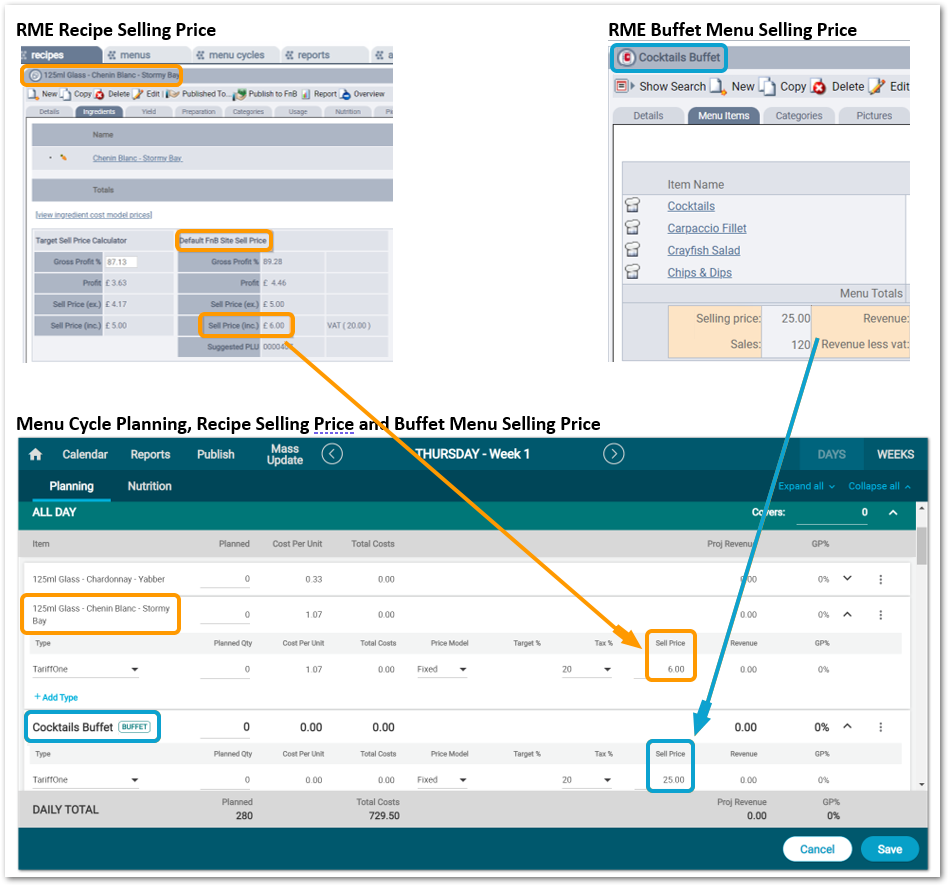 March 29th 2023, Release Note: RME | Menu Cycles: Indication of RME ...