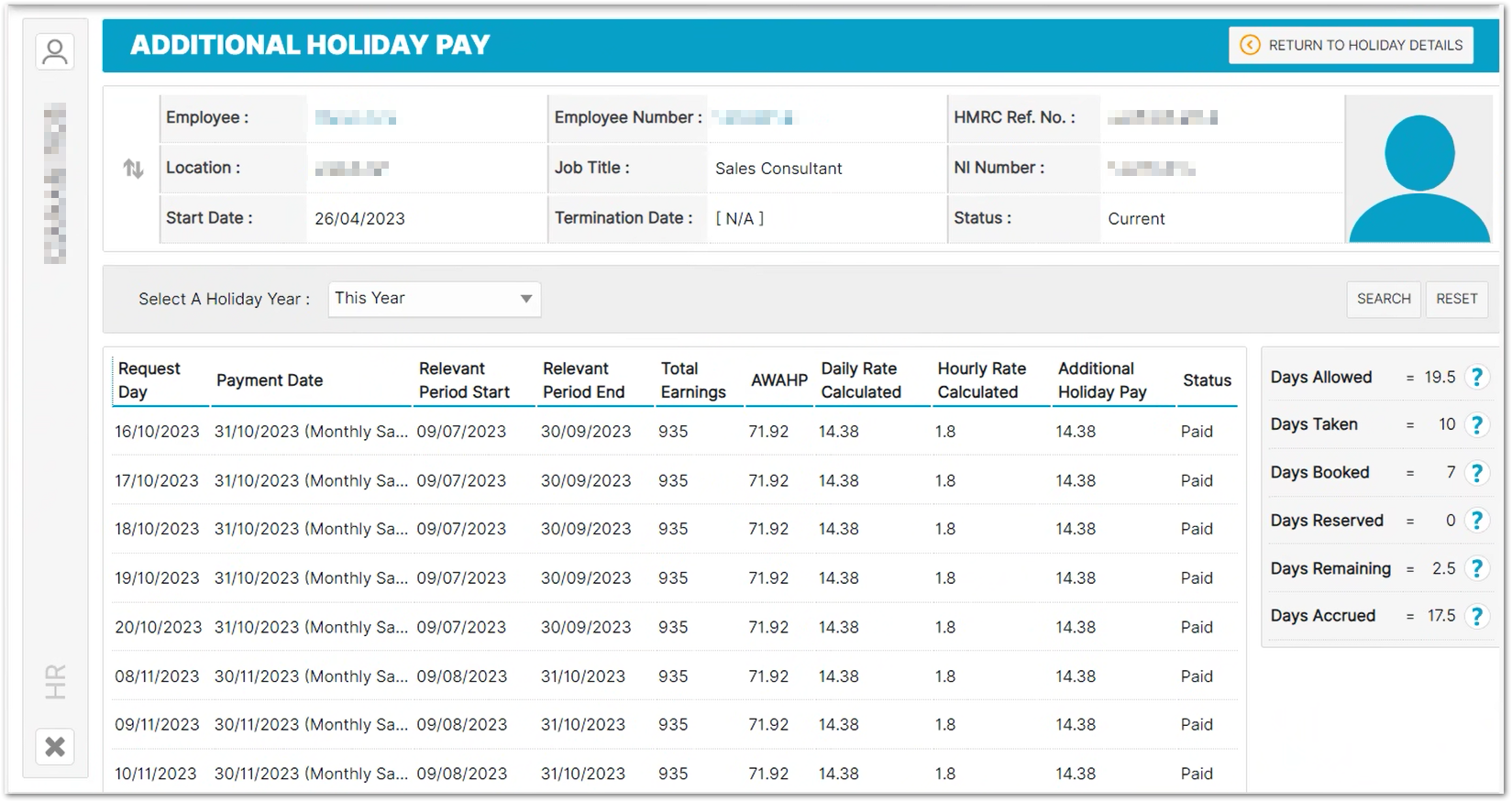 WFM UK: Holidays - Additional Holiday Pay – Fourth & HotSchedules ...