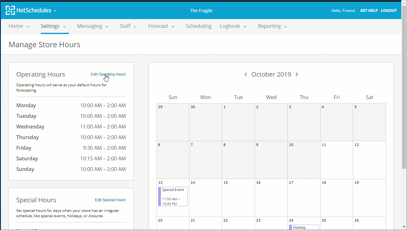 HS Settings: Manage Store Hours – Fourth & HotSchedules Customer ...