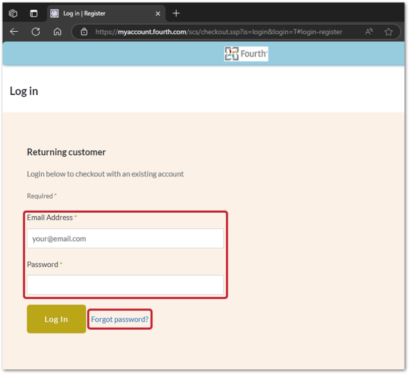 Fourth Accounts Receivable Portal – Fourth & HotSchedules Customer ...