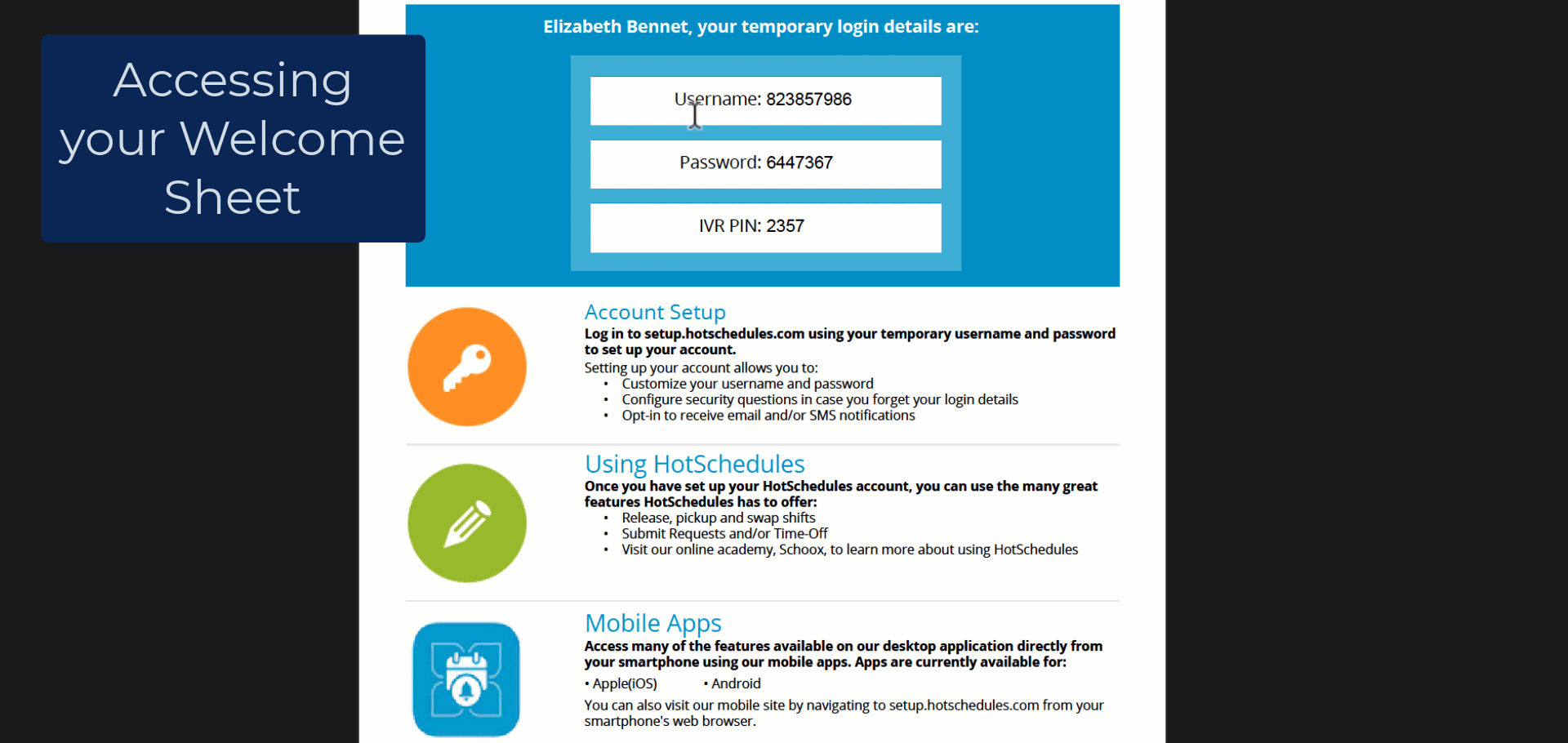 HS: Login Issues | How to Setup your new Account – Fourth ...