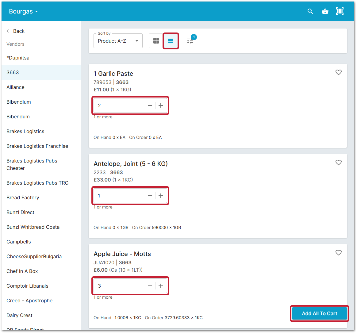Adaco Mobile: Ordering App – Fourth & HotSchedules Customer Success Portal