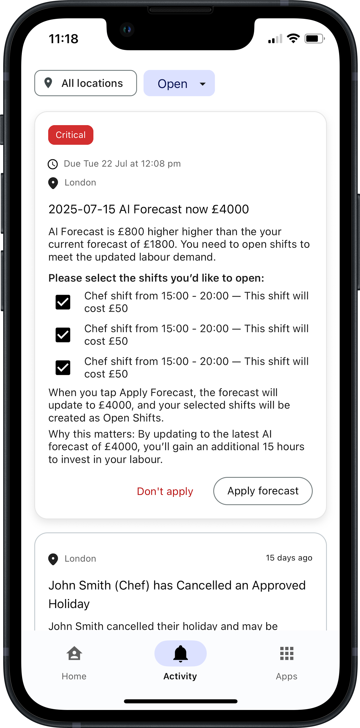 New Release | Fourth iQ App – Fourth & HotSchedules Customer Success Portal
