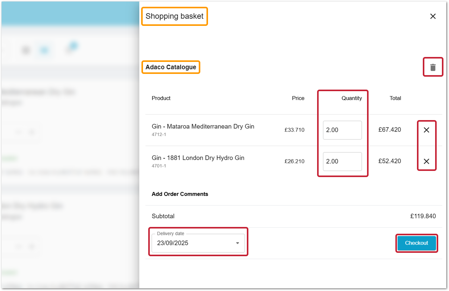 Adaco Mobile: Ordering App – Fourth & HotSchedules Customer Success Portal