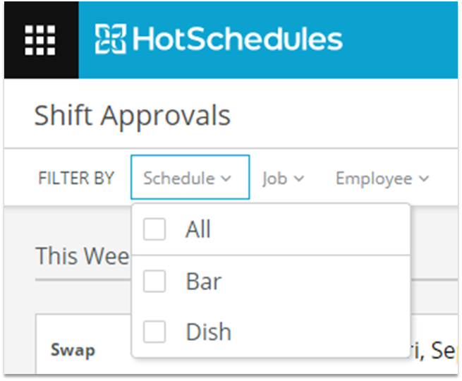 HS: Shift Approvals – Fourth & HotSchedules Customer Success Portal