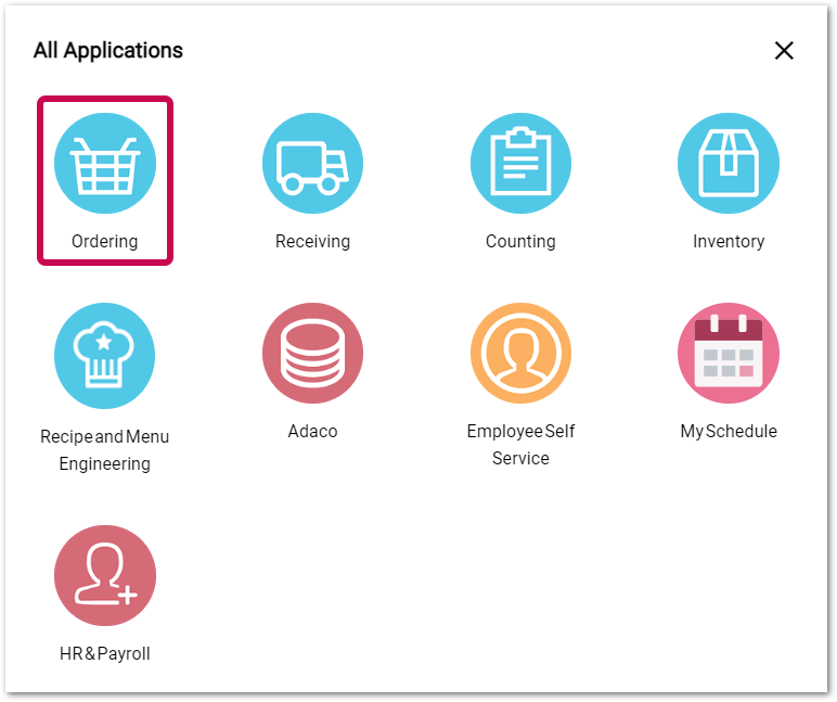 Adaco Mobile: Ordering App – Fourth & HotSchedules Customer Success Portal
